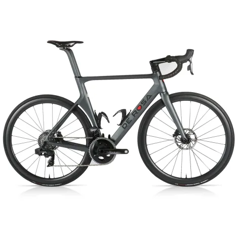 £3999.00 – De Rosa SK Pinifarina Force AXS E-tap Road Bike – Stealth / Opaque / 52cm - ROAD BIKE ...