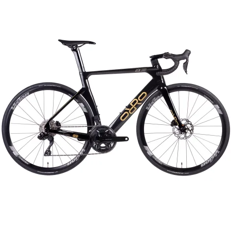 1920.00 Orro Venturi STC 105 Di2 Team 30 Carbon Road Bike 2024 Black Gold Gloss Medium 51cm ROAD BIKE SHOP