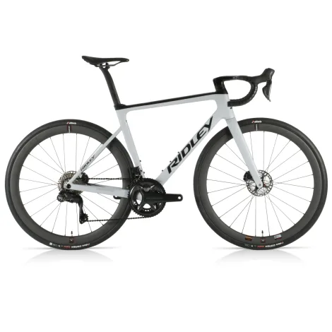 £5799.00 – Ridley Falcn RS 40|44 Ultegra Di2 Carbon Custom Road Bike – Black / Battleship Grey ...