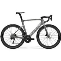 Merida Reacto 6000 Team Carbon Aero Road Bike 2025 X-Small – Gunmetal Grey/Silver - ROAD BIKE SHOP